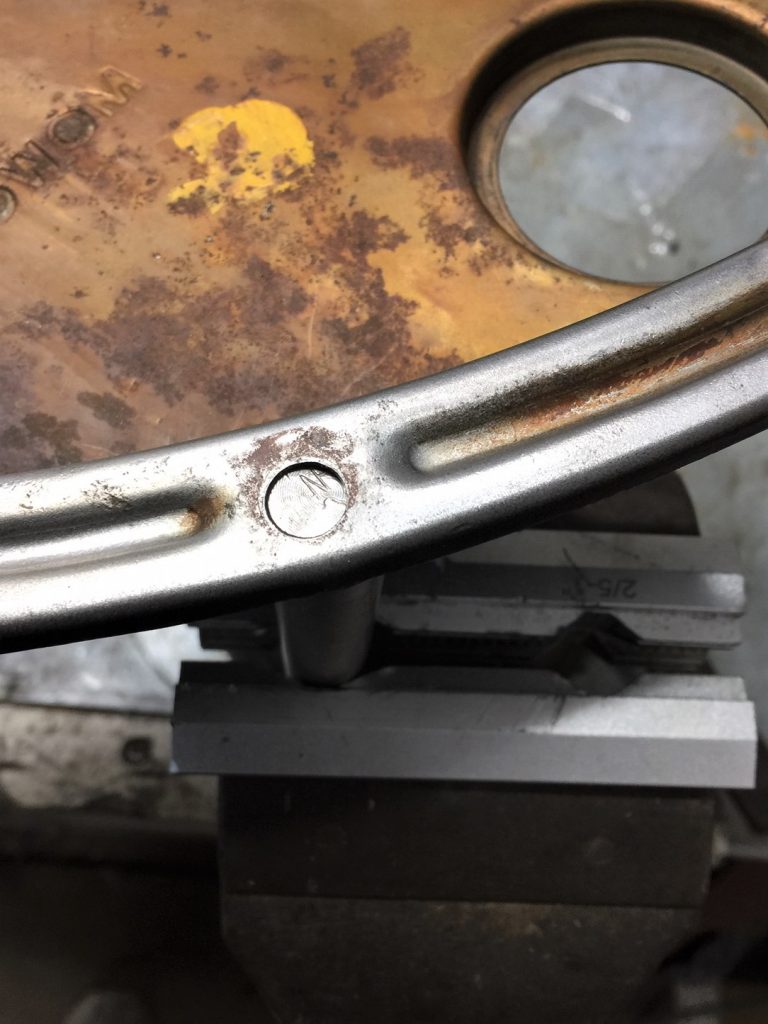 Easy Way to flatten distorted bolt holes in oil pan, etc - Brit Car Fixes